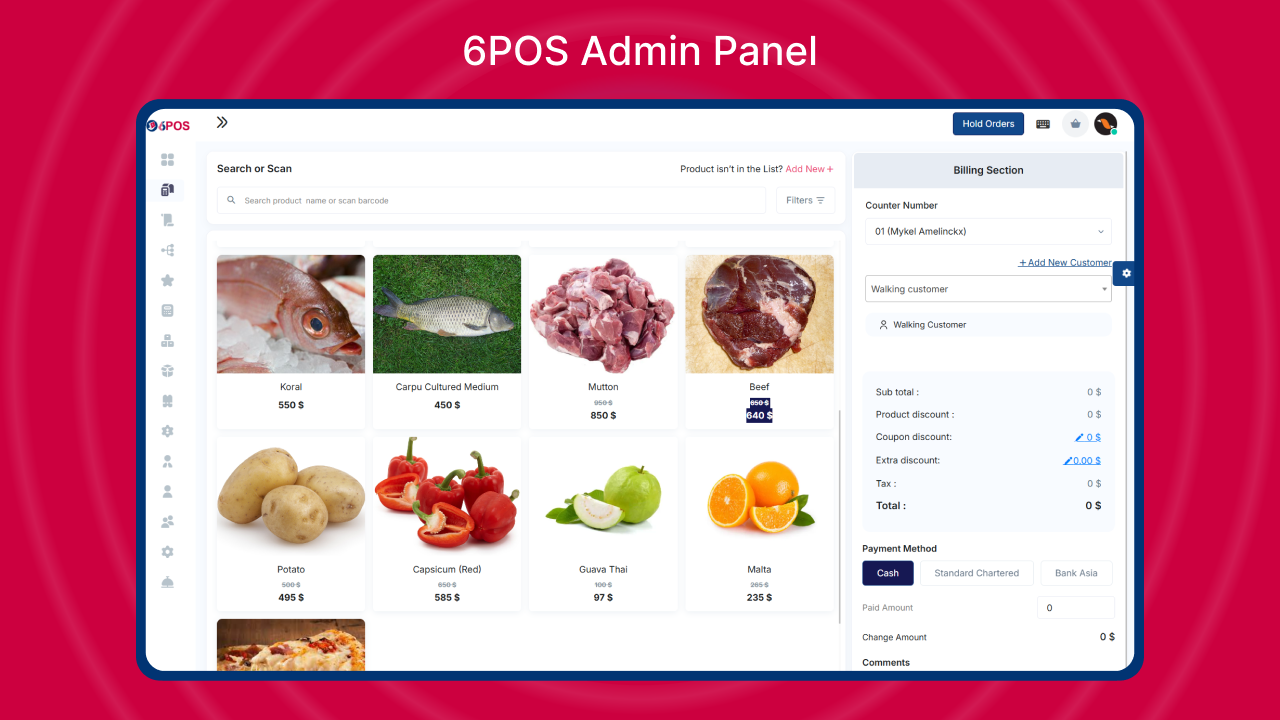6POS - The Ultimate POS Solution by sixamtech | CodeCanyon
